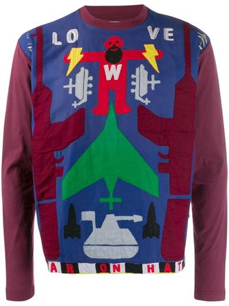 Walter Van Beirendonck t-shirt Take A W-Ride - Rouge