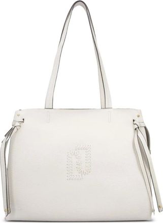 Liu Jo Femme, Sacs, Beige, Taille: ONE Size Sac fourre-tout avec logo en relief