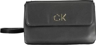Calvin Klein Femme, Sacs, Noir, Taille: ONE Size Re-Lock Double Xbody With Flap