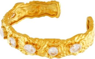 Dansk Copenhagen Femme, Accessoires, Jaune, Taille: ONE Size Joy Gap Cuff Bracelet