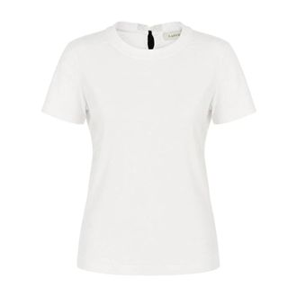 Lanvin Knot Detail T-shirt - - Tops - Damen - Wei&szlig; - L