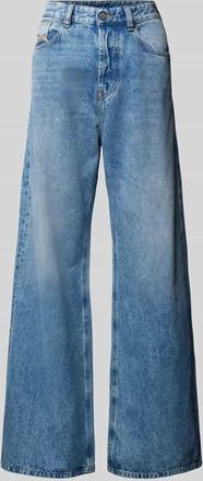 Diesel Relaxed Fit Jeans mit Kontrastn&auml;hten