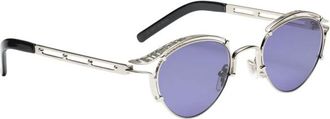 Jean Paul Gaultier Homme, Accessoires, Gris, Taille: ONE Size Lunettes Ressort Lunettes de soleil