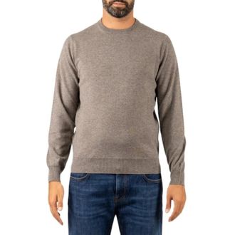 FILIPPO DE LAURENTIIS Rundhals-Pullover - - Knitwear - Herren - Beige - 2XL