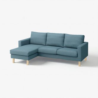 IKEA SALTSJ&Ouml;BADEN 3er-Sofa mit R&eacute;camiere