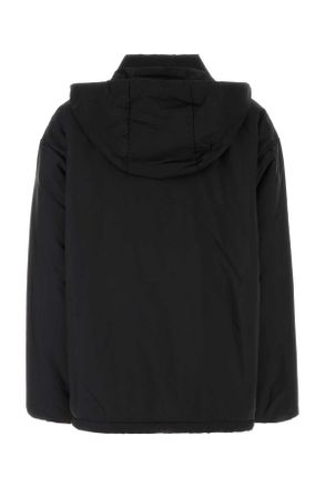 Prada Womens Black Re-Nylon Padded Jacket Nero Giubbini