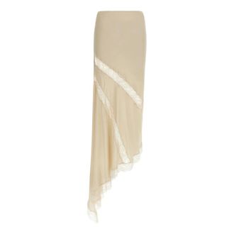 Andamane Femme, Jupes, Beige, Taille: 34 FR Rosetta Long Skirt