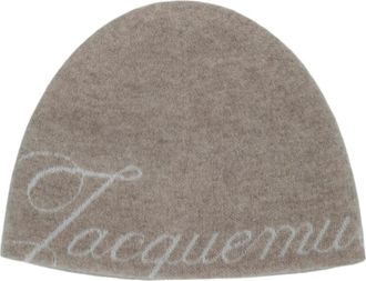 Jacquemus Le Bonnet Atelier - - Accessories - Damen - Beige - ONE SIZE