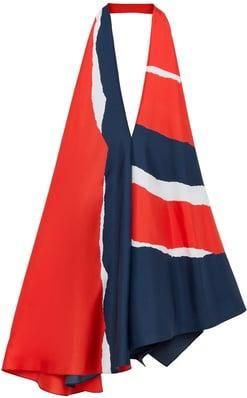 Loewe Haut en twill de soie l&eacute;ger &agrave; imprim&eacute; foulard