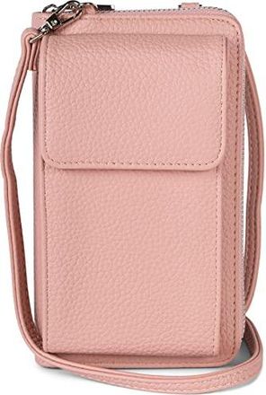 styleBREAKER Mini-portefeuille pour dames avec compartiment pour t&eacute;l&eacute;phone portable et protection RFID, sac &agrave; bandouli&egrave;re, poche pour t&eacute;l&eacute;phone portable, sac crois