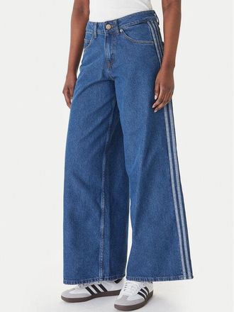 adidas Jeans Firebird Adilenium KD2906 Blau Wide Leg