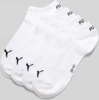 Puma Sneakersocken mit Logo im 4er-Pack