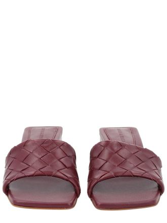 Bottega Veneta Park Sandals - Bordeaux