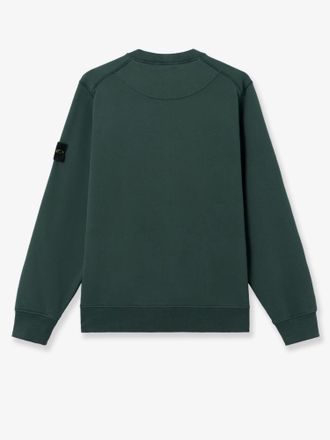 Stone Island Mens Sweatshirt Cotton Green Sweatshirts Sweater