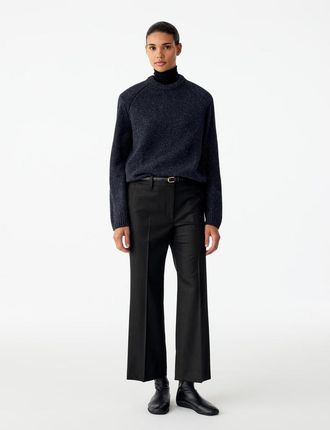 Arket Elegante Kn&ouml;chellange Hose -Schwarz
