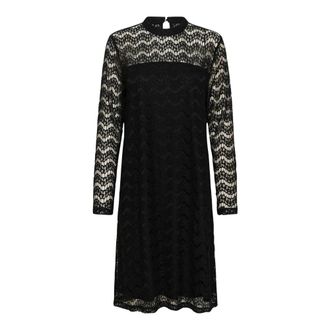 Cream Spitzenkleid - - Dresses - Damen - Schwarzk - 3XL