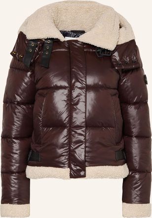 Khujo Khujo Steppjacke Nessie Mit Abnehmbarer Kapuze braun