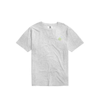 Wood Wood Homme, Tops, Gris, Taille: S T-shirt Ace Gris Clair