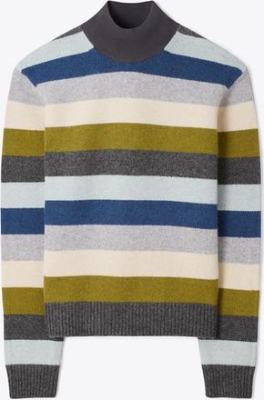 Tory Burch Wollpullover mit Stehkragen