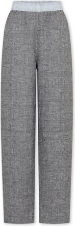 Paco Rabanne Gerade geschnittene Anzughose - - Trousers - Damen - Grau - XS