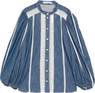 Zimmermann Lace-detail Button-up Shirt