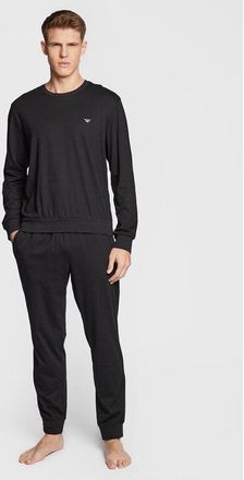 Emporio Armani Pyjama 111928 2F561 00020 Schwarz Regular Fit