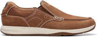 Clarks Mens Sailview Lace, Light Tan Nubuck, 42 EU