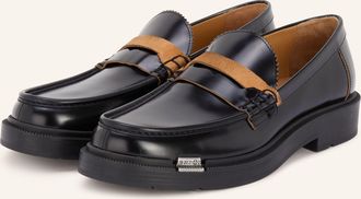 Maison Margiela Penny-Loafer Decortique schwarz