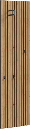 Xora Garderobenpaneel, Eiche Artisan, Holzwerkstoff, 51x192x22 cm, FSC MIX, Garderobe, Garderobenpaneele, Garderobenpaneele