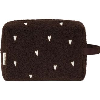 Studio Noos Teddy Kulturtasche - - Bags - Damen - Braun - ONE SIZE