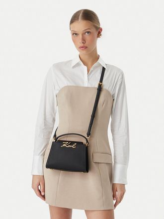 Karl Lagerfeld Handtasche KARL LAGERFELD B3W30018 Schwarz