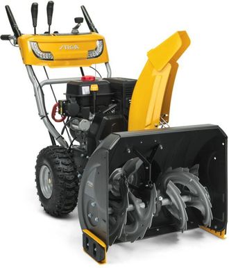 STIGA Sports ST 5262 P Benzin-Schneefr&auml;se, 62cm R&auml;umbreite, 50cm Schneetiefe, Scheinwerfer
