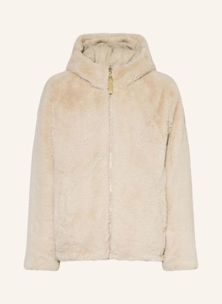 Garcia Garcia Kunstpelz-Jacke Zum Wenden weiss