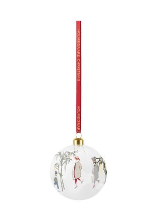 Holmegaard Christmas Weihnachtskugel, Glas, klar, 8cm