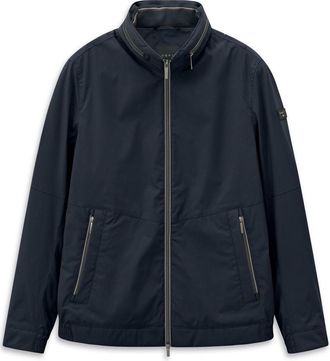 Bugatti Wasserabweisender Blouson mit verstaubarer Kapuze, Regular Fit in