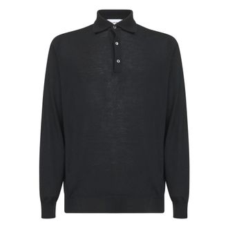 Lardini Schwarze T-Shirts und Polos - - Tops - Herren - Schwarzk - XL
