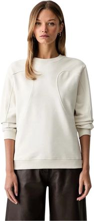 Patrizia Pepe Damen, Sweatshirts & Hoodies, Beige, XSGr&ouml;&szlig;e
