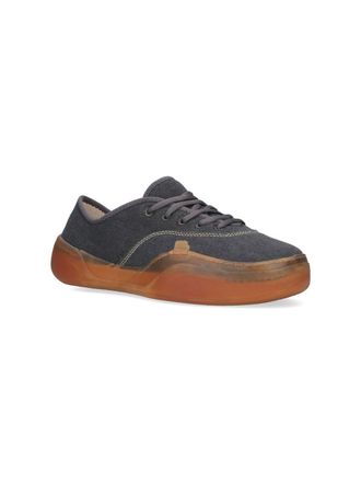 ERL Mens Sneakers Grey Cotton