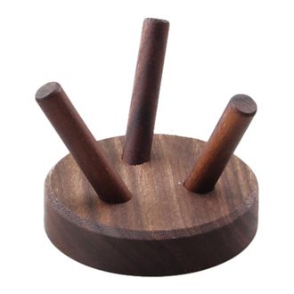 Generic Kristallhalterst&auml;nder Aus - Kugelst&auml;nder Aus Walnussholz, Kristallkugelhalter | Eleganter Holzst&auml;nder F&uuml;r Steine, Quarz-Display-Kreisst&auml;nder, Blickkug