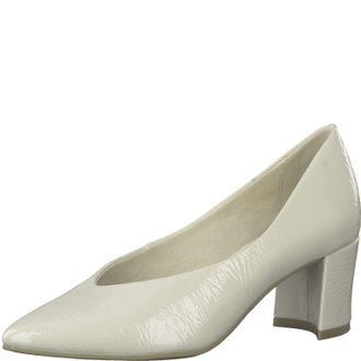 Marco Tozzi Damen 2-2-22419-29 Pumps, Cream Patent, 39 EU