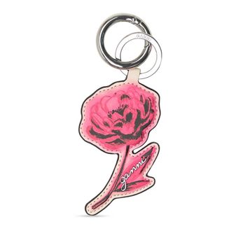 Ganni Femme, Accessoires, Multicolore, Taille: ONE Size Porte-cl&eacute;s en forme de fleur