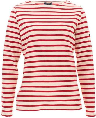 Saint James Langarmshirt 4135 Shirt Meridame II mit Streifen aus Baumwolle