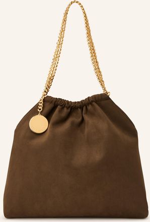 Stella McCartney Schultertasche Falabella Medium braun
