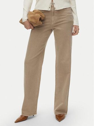 Vero Moda Jeans Tessa 10288257 Beige Wide Leg