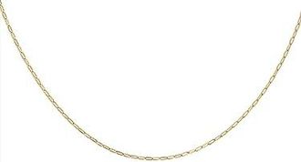 Singularu Collier Everyday. Chaîne à maillons en argent 925 avec finition plaqué or 18 kt. Taille unique. Bijoux pour femme