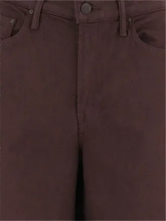 Mother Undercover Sneak Jeans - Brown