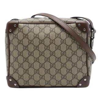 Gucci Sac bandouli&egrave;re vintage Pre-owned - Femme - Pre-owned - Beige - Taille: ONE Size