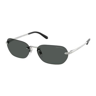 Ralph Lauren Femme, Accessoires, Gris, Taille: 59 MM Lunettes de soleil