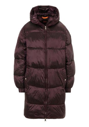 HUGO BOSS Outdoorjacke Padilo Premium Damenmode mit Kapuze