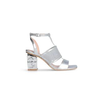 Liu Jo Femme, Chaussures, Gris, Taille: 40 EU Violet 08 High Heel Sandales